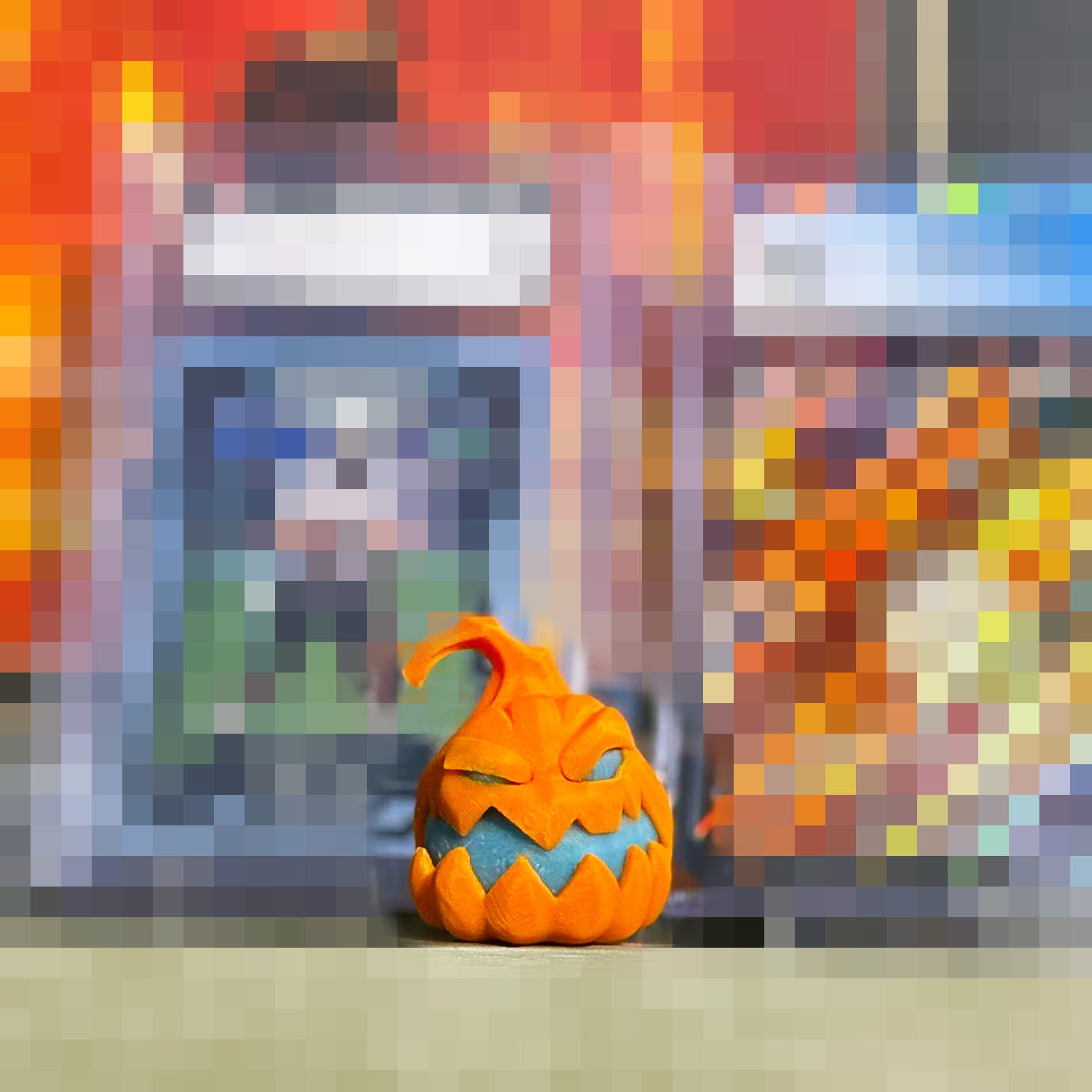 ON HAND 3D Printed Grumpy Pumpkin Patch – Grumpy Pencil