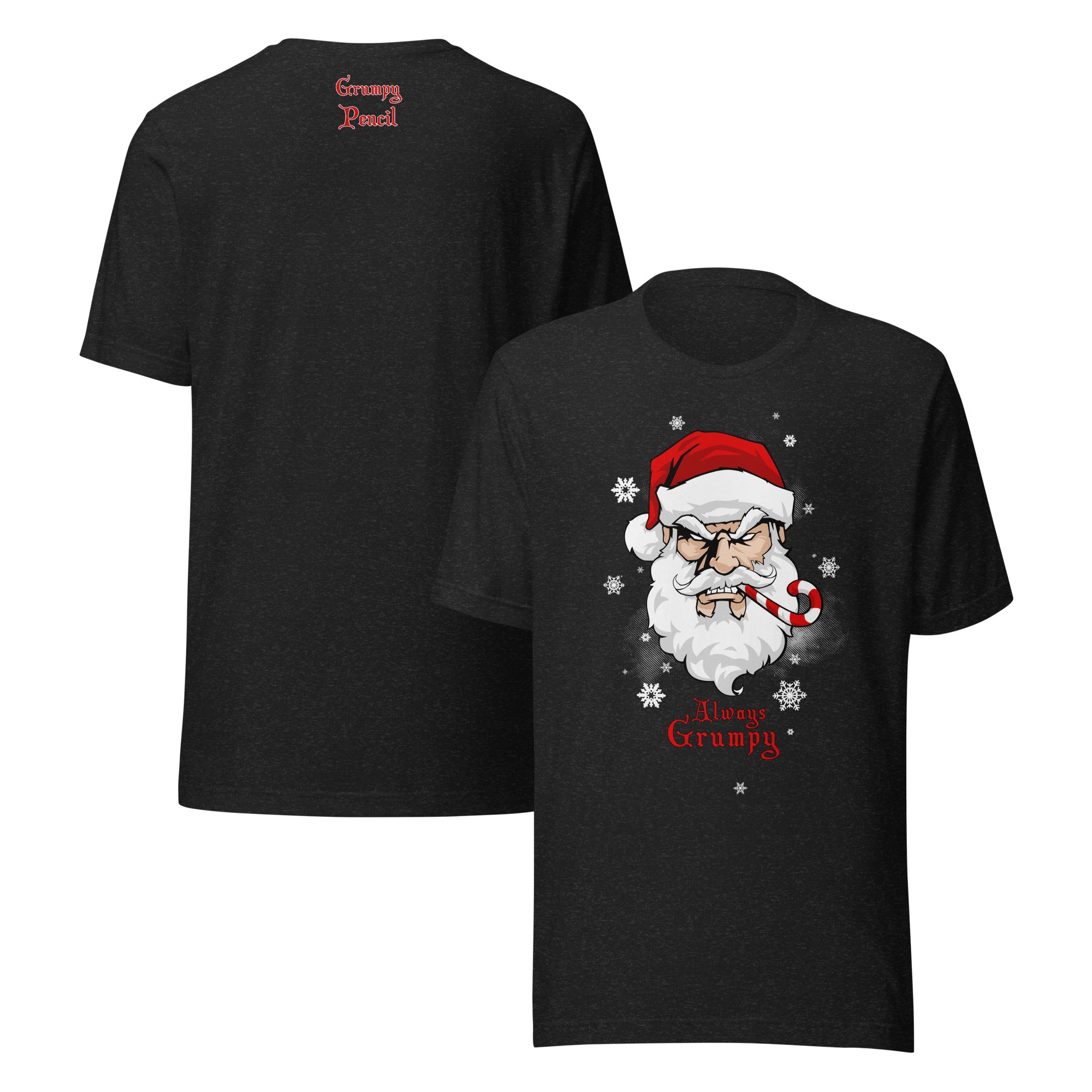 Grumpy Santa T-Shirt – Grumpy Pencil